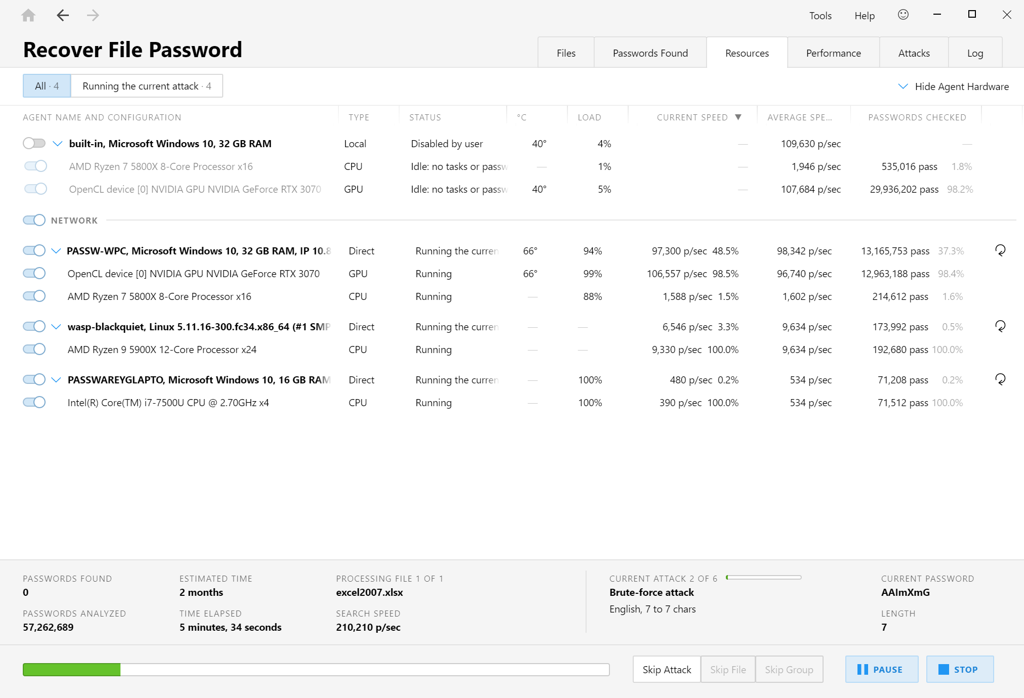 How to use Distributed Password Recovery – Passware Support