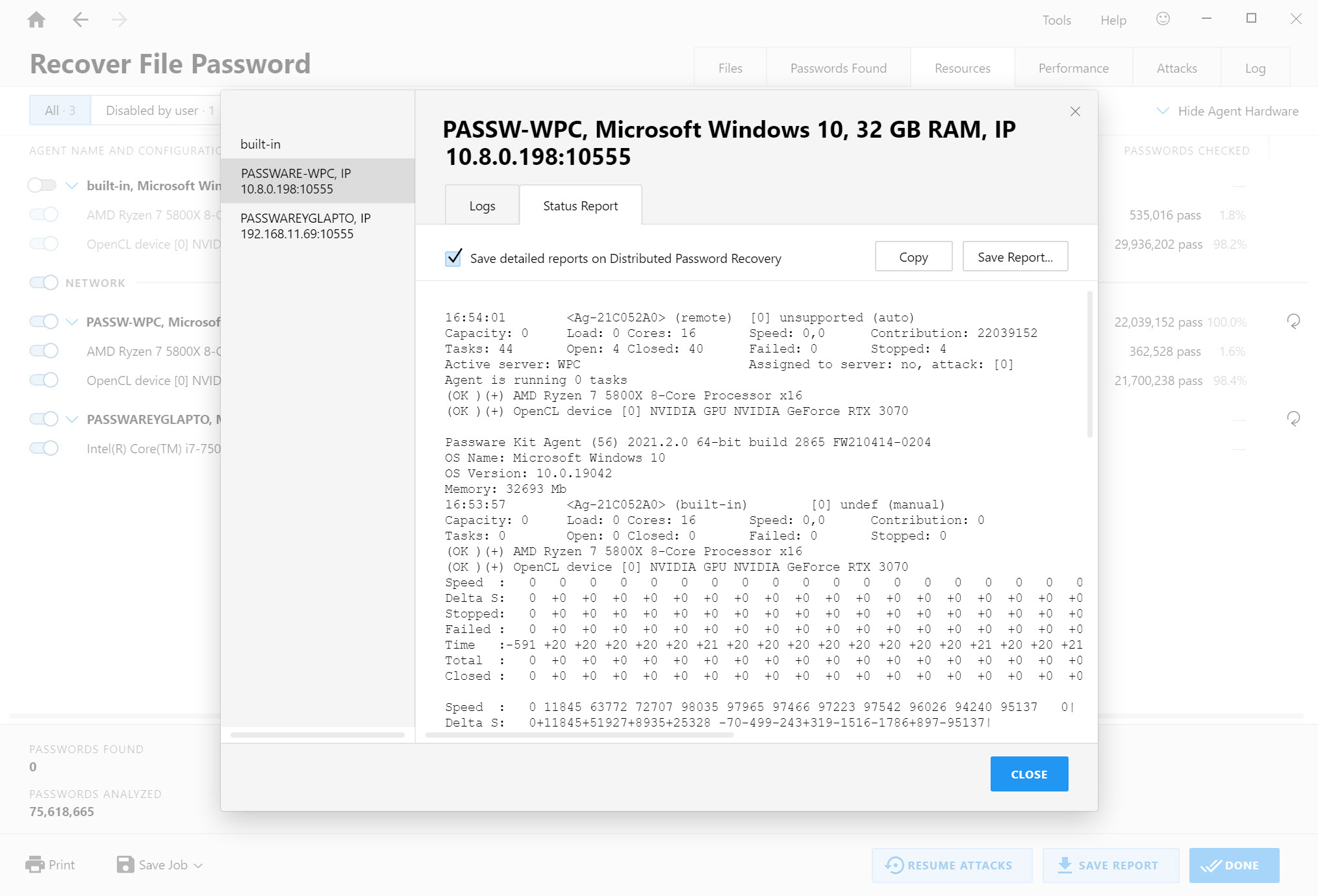 How to use Distributed Password Recovery – Passware Support