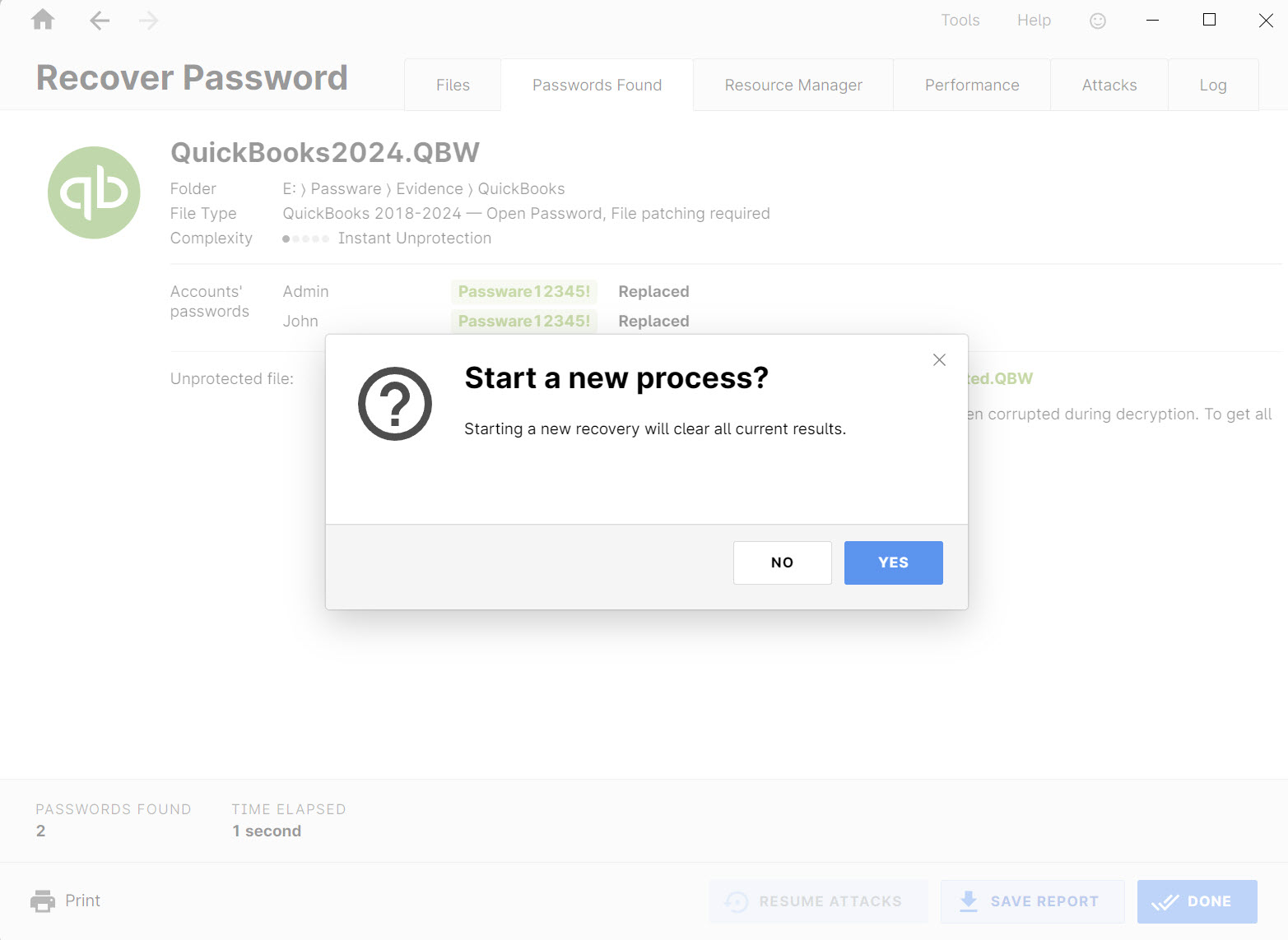 How to use QuickBooks Key – Passware Support